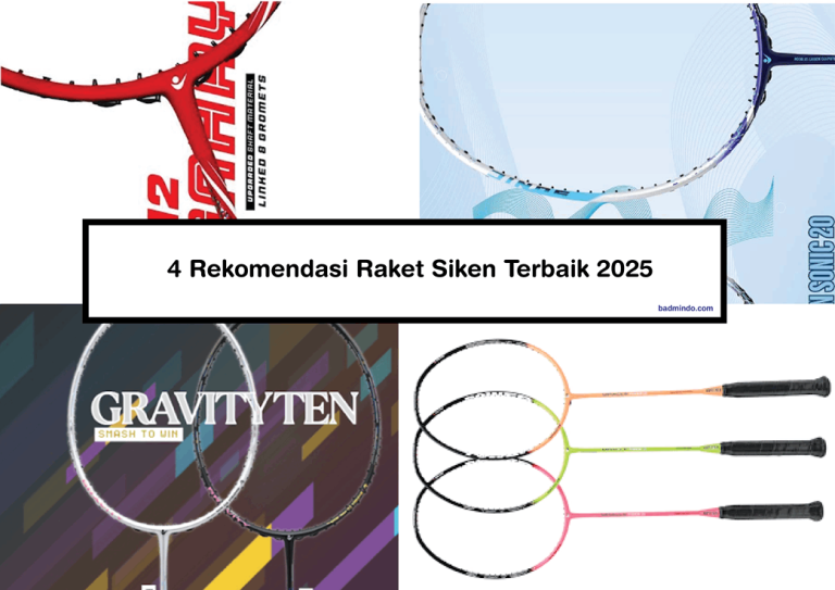 4 Rekomendasi Raket Siken Terbaik 2025 - Badmindo